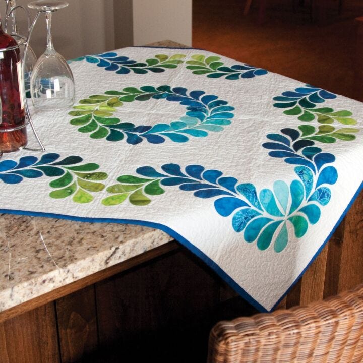 Feather Quilt Pattern for GO! and Studio – AccuQuilt