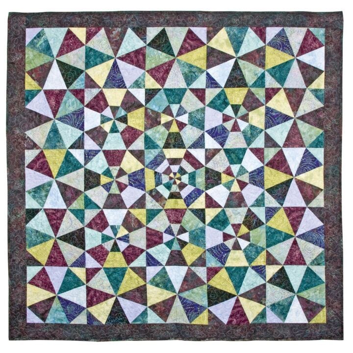 Isosceles 12421 Quilt Pattern for GO! and Studio - AccuQuilt