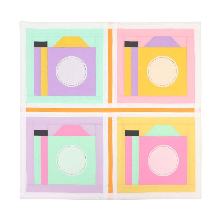 Camera Quilt Block Quilt-As-You-Go Kit by Judy Gauthier (4-Block Pack ...