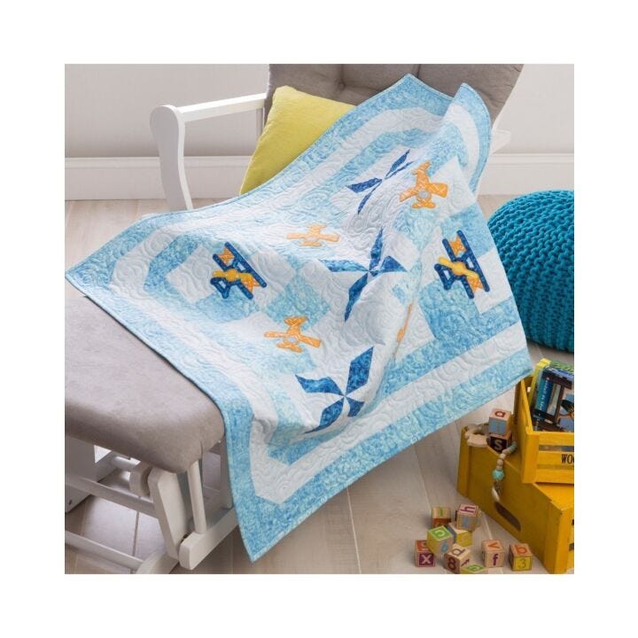 GO! Propeller Planes Quilt Pattern – AccuQuilt