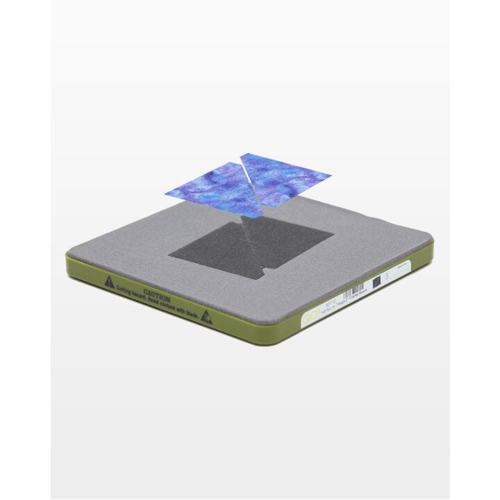 GO! Half Square Triangle-2" Finished Square Die - AccuQuilt