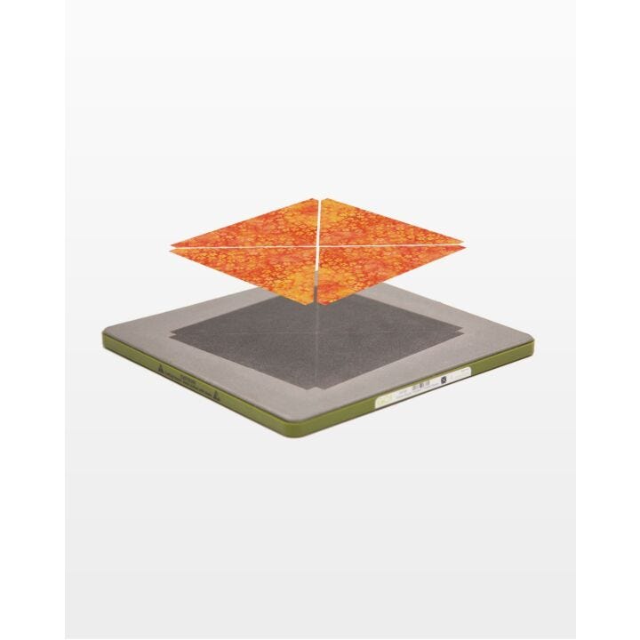 GO! Quarter Square Triangle-6" Finished Square Die - AccuQuilt