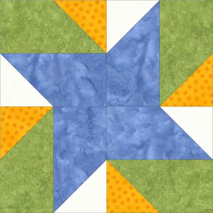 GO! Qube Cross Cut 12" Block - AccuQuilt