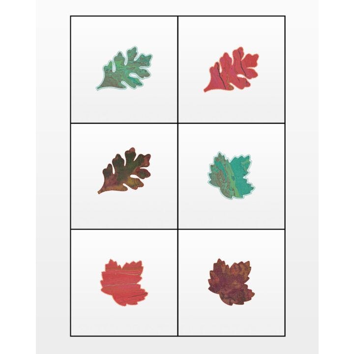 GO! Rustling Leaves #2 Embroidery Designs - AccuQuilt