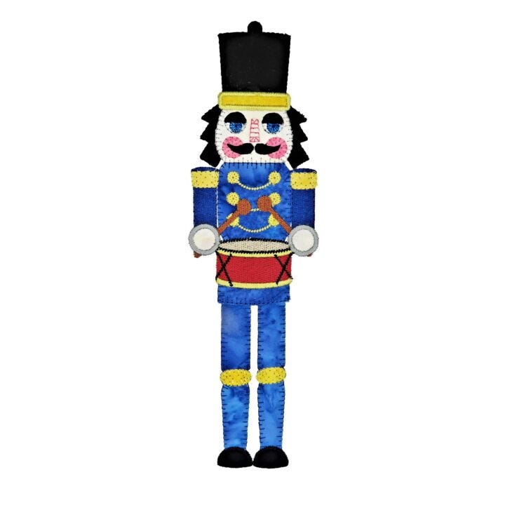 GO! Drummer Boy Nutcracker Embroidery by Specialty Designs – AccuQuilt