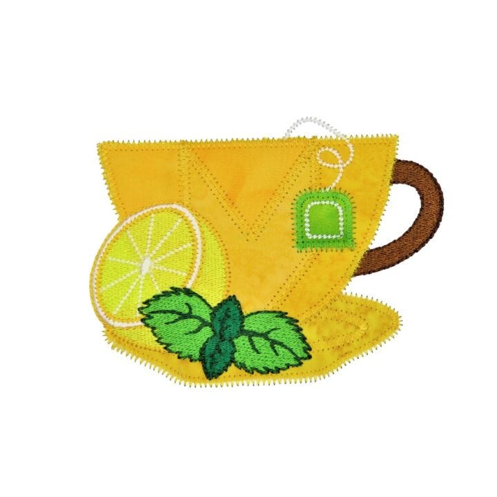GO! Lemon Tea by Janine Lecour Embroidery Specialty Designs - AccuQuilt