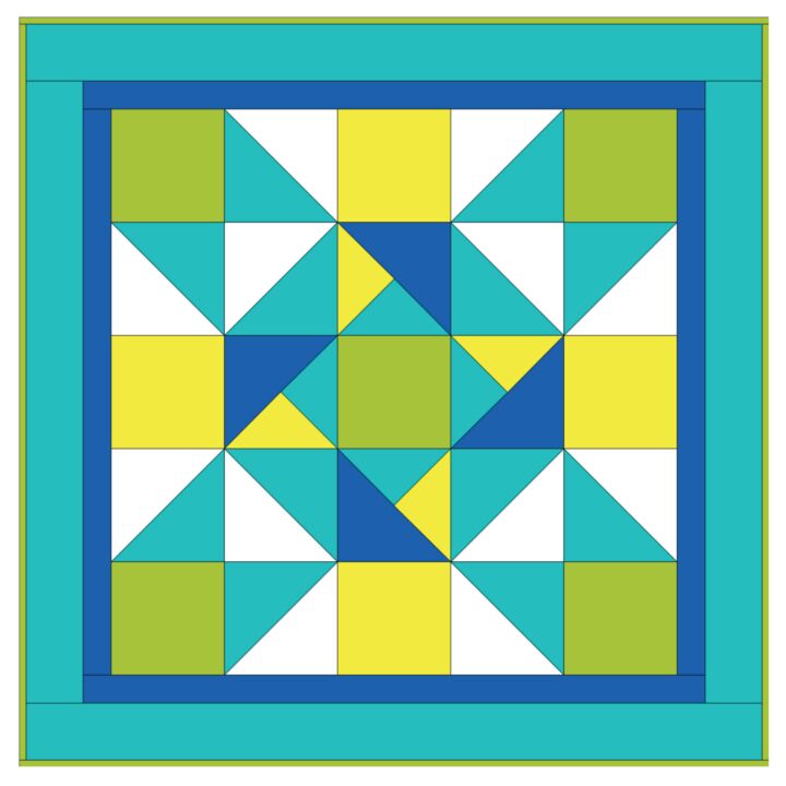 GO! One BIG Block Wall Hanging Quilt Pattern - AccuQuilt