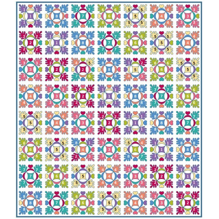 GO! Ring of Oak Quilt Pattern - AccuQuilt