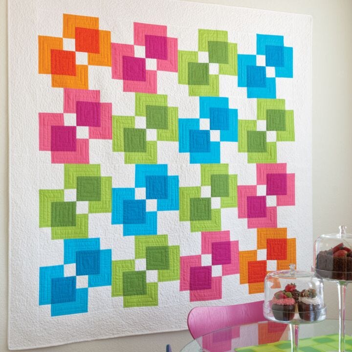GO! Rectangle Reflection Quilt Pattern – AccuQuilt