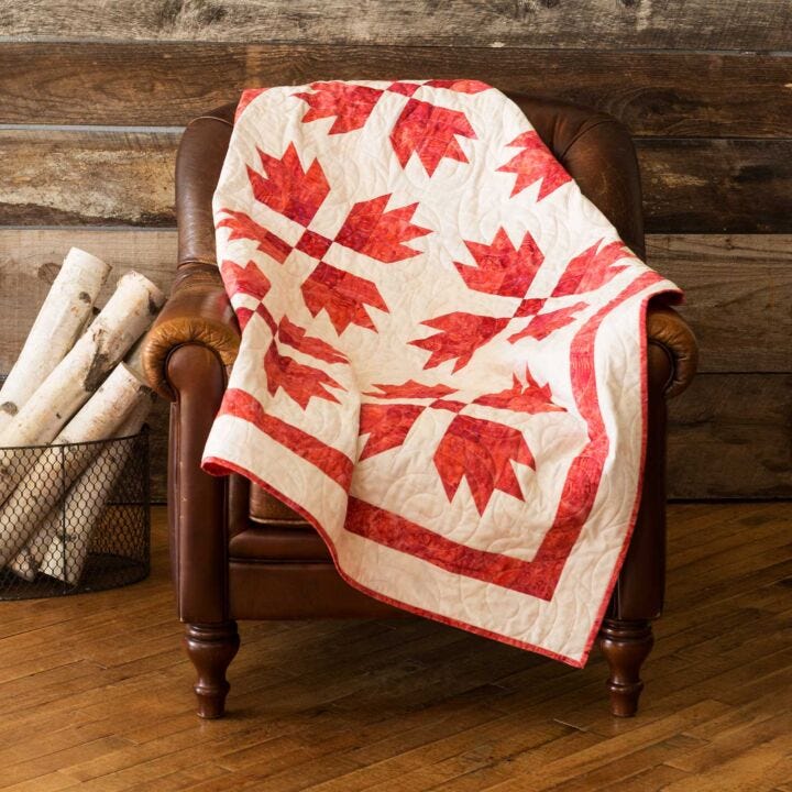 GO! Qube 8" Bear's Paw Chisel Throw Quilt Pattern – AccuQuilt