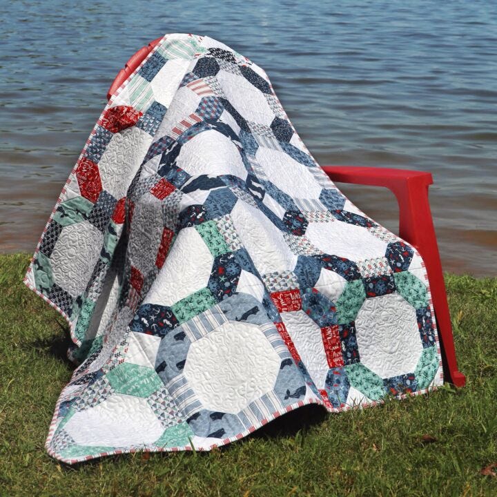 GO! Qube 8" Float On Quilt Pattern – AccuQuilt
