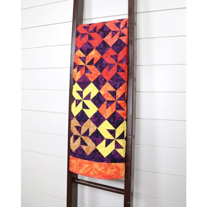 GO! Qube 8" Colorado Quilt Pattern - AccuQuilt