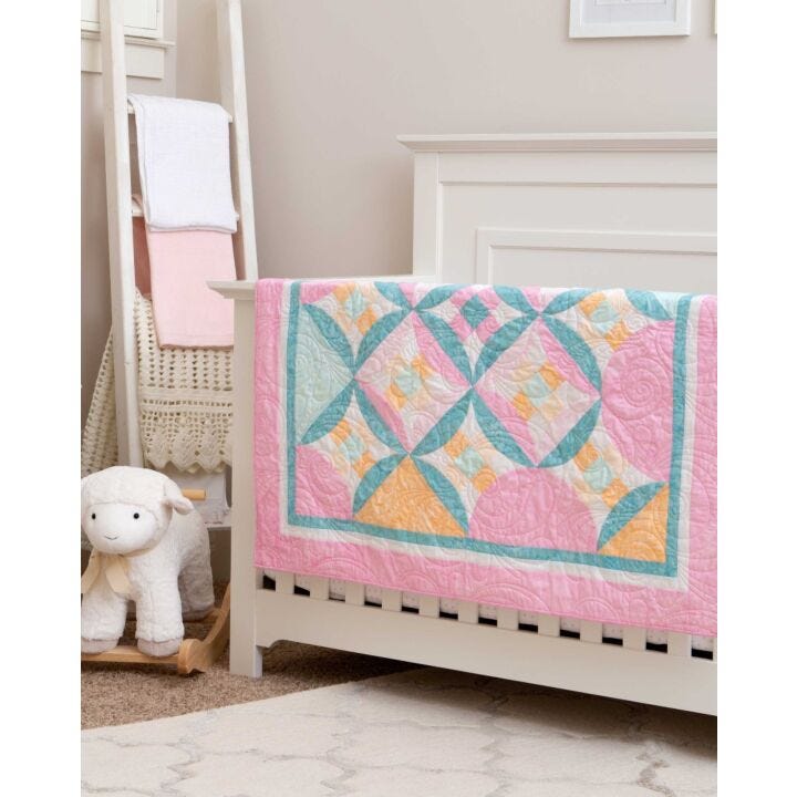 GO! Sherbet Dreams Throw Quilt Pattern - AccuQuilt