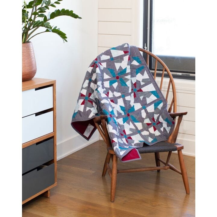 GO! Crazy Gray Quilt - AccuQuilt