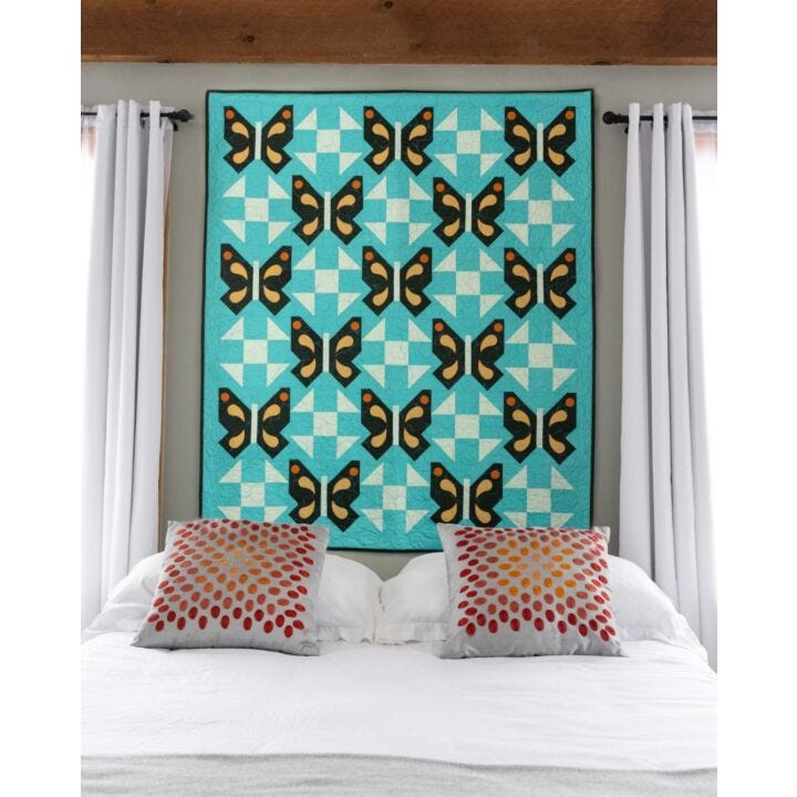 GO! Fancy Wings Throw Quilt Pattern – AccuQuilt