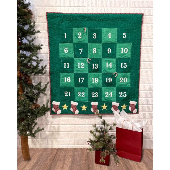 GO! Christmas Counting Wall Hanging Pattern – AccuQuilt