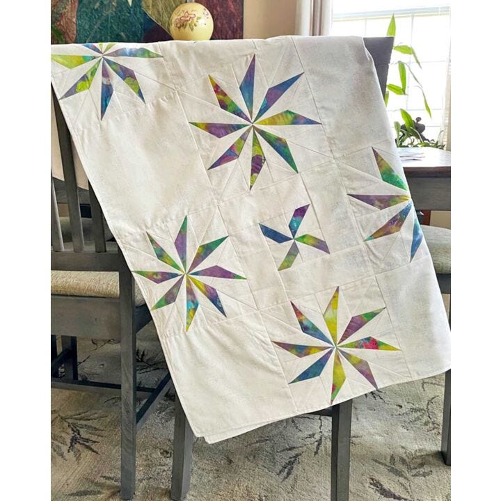GO! Star of East Table Drape Pattern - AccuQuilt