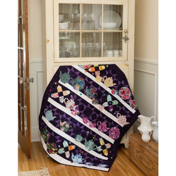 GO! Grandma's China Hutch Throw Quilt Pattern – AccuQuilt
