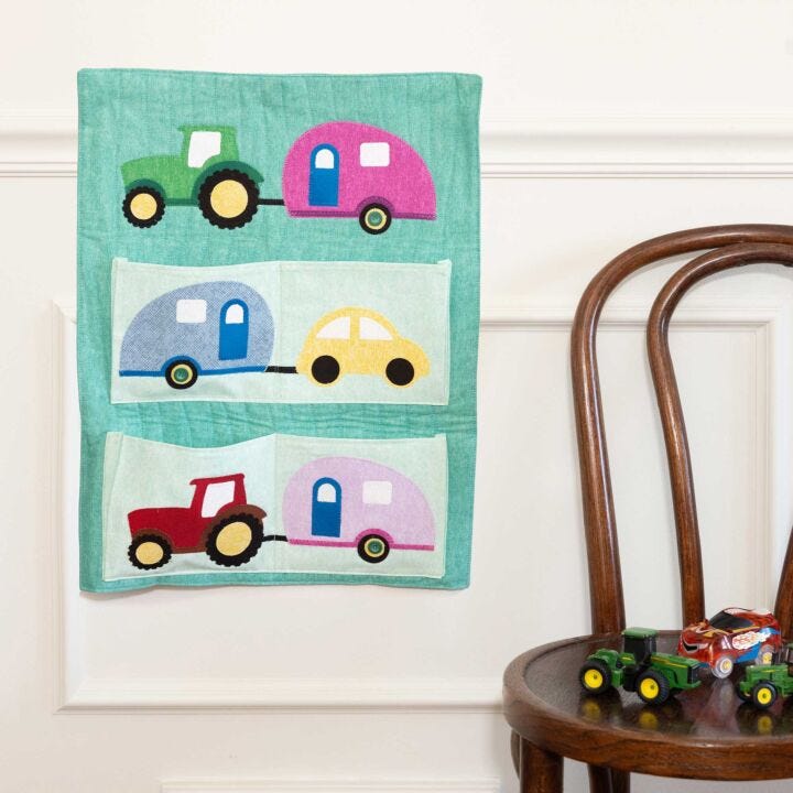 GO! Tractor Toy Wall Pocket Pattern – AccuQuilt