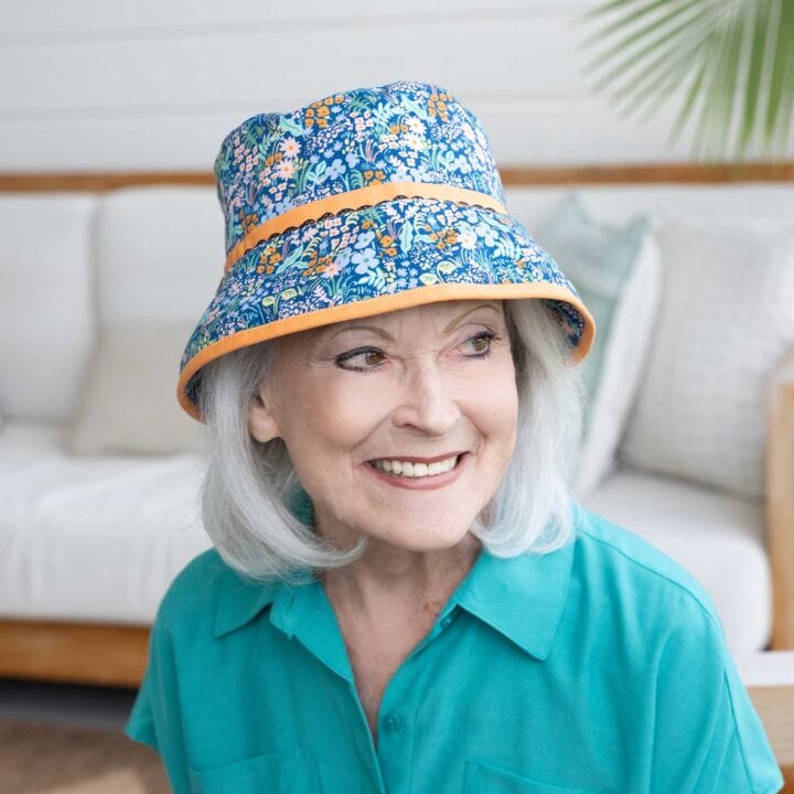 GO! Trimmed out Bucket Hat Pattern - AccuQuilt