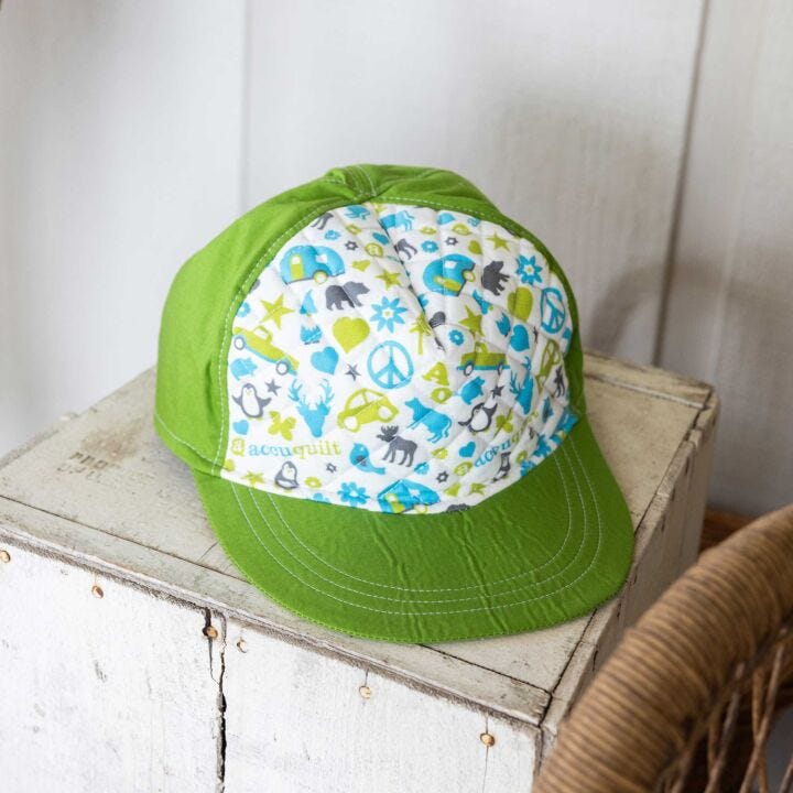 GO! Quilted Trucker Hat by Chris Marchini of Rose City Originals ...
