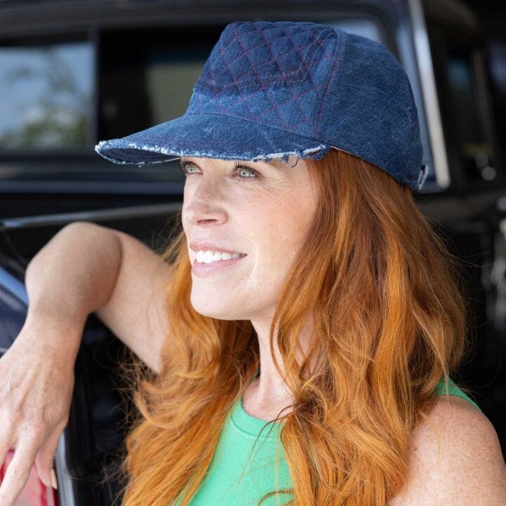 GO! Upcycled Trucker Hat by Chris Marchini of Rose City Originals ...