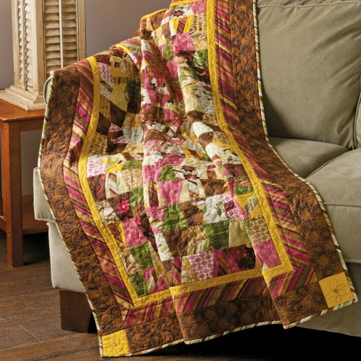 GO! Fractured Tumblers Quilt Pattern – AccuQuilt