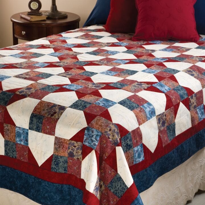 GO! Hidden Stars Quilt Pattern - AccuQuilt