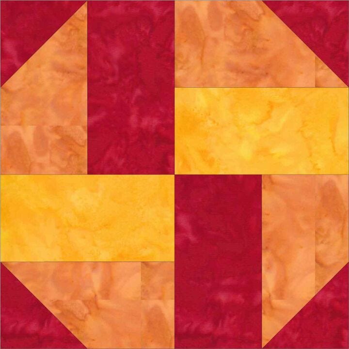 GO! Qube Sculpt 12" Block Pattern - AccuQuilt