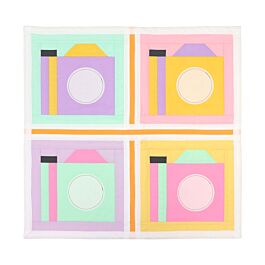 Camera Quilt Block Quilt-As-You-Go Kit by Judy Gauthier (4-Block Pack ...