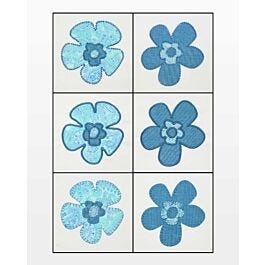 GO! Funky Flowers Embroidery Designs - AccuQuilt