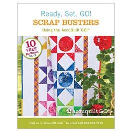 Ready, Set, GO! Scrap Busters Pattern Booklet - AccuQuilt