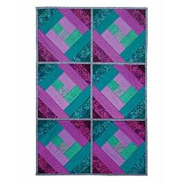 London Labyrinth Quilt Blocks Quilt-As-You-Go Kit (6-Block Pack ...
