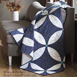 GO! Midnight Blue Quilt Pattern - AccuQuilt