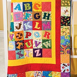 GO! Alphabet Soup Quilt Pattern – AccuQuilt