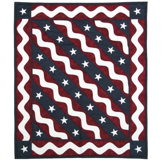 Patriot Pride Quilt Pattern - AccuQuilt