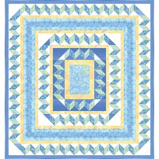 GO! Blueberry Pie Quilt Pattern - AccuQuilt