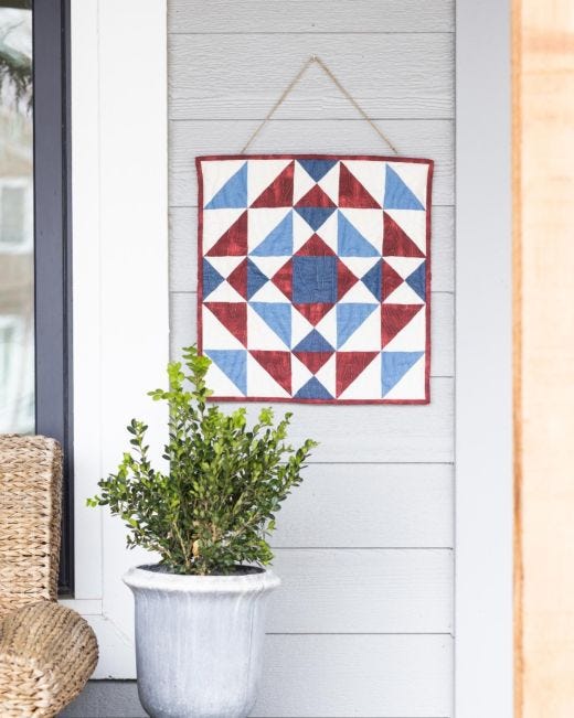 GO! Front Door Barn Quilt Pattern - AccuQuilt