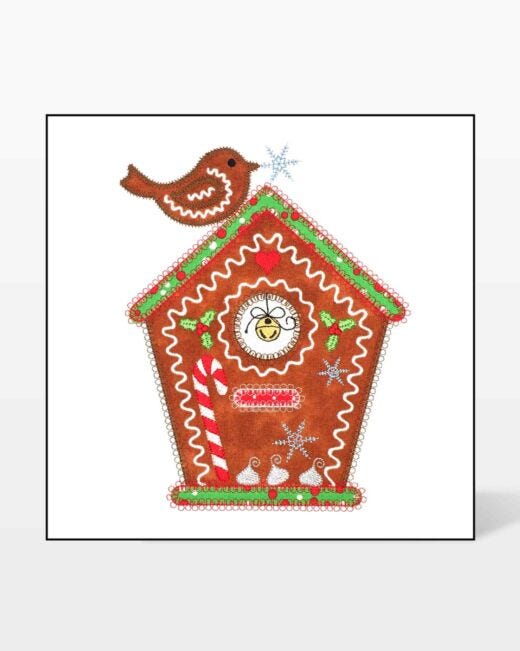 Gingerbread Birdhouse Pattern