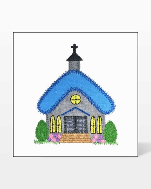 GO! Country Church Embroidery by V-Stitch Designs - AccuQuilt