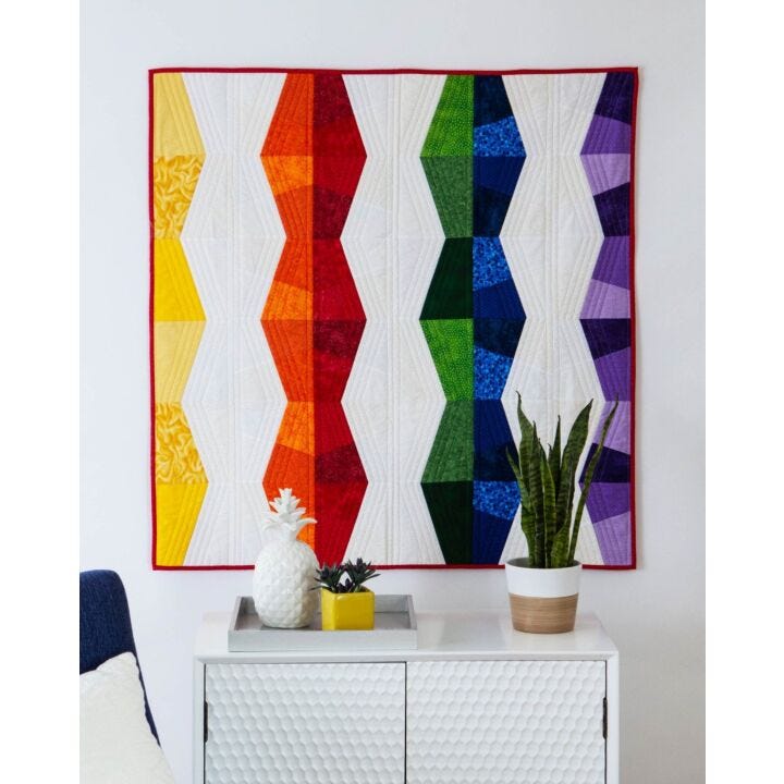 Studio Feelin' Groovy Wall Hanging Pattern - AccuQuilt