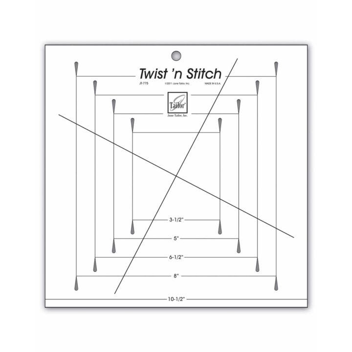 Twist ’n Stitch Ruler - AccuQuilt