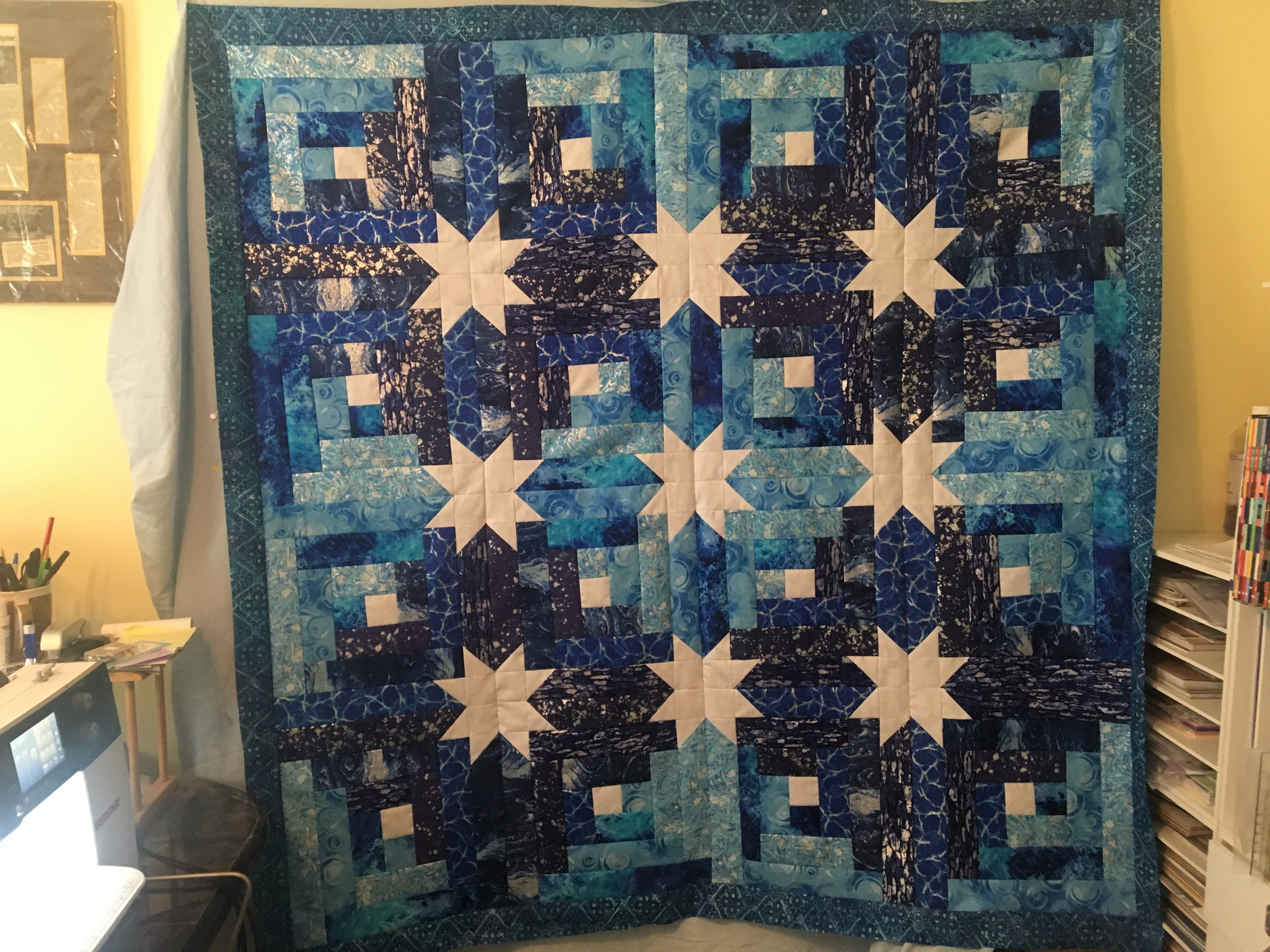 Log cabin Hidden Stars