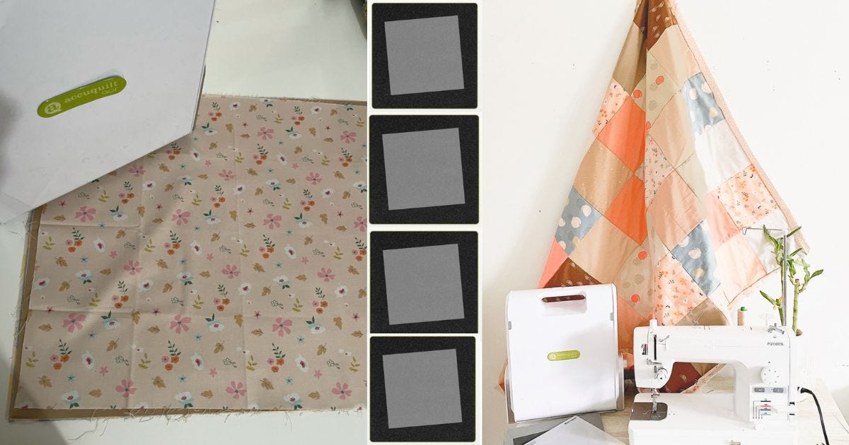 A Beginner-Friendly Quilt Using GO! Square Dies