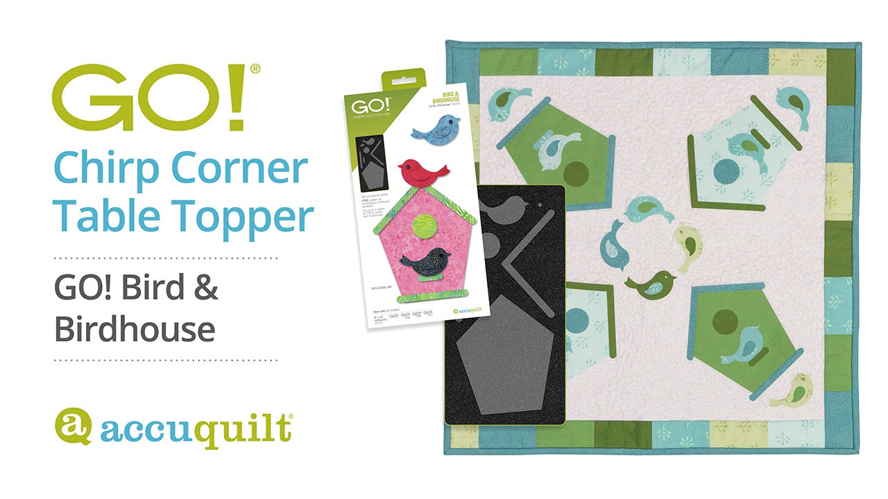 How to Make a Bird & Birdhouse Appliqué Quilt with This Free Pattern