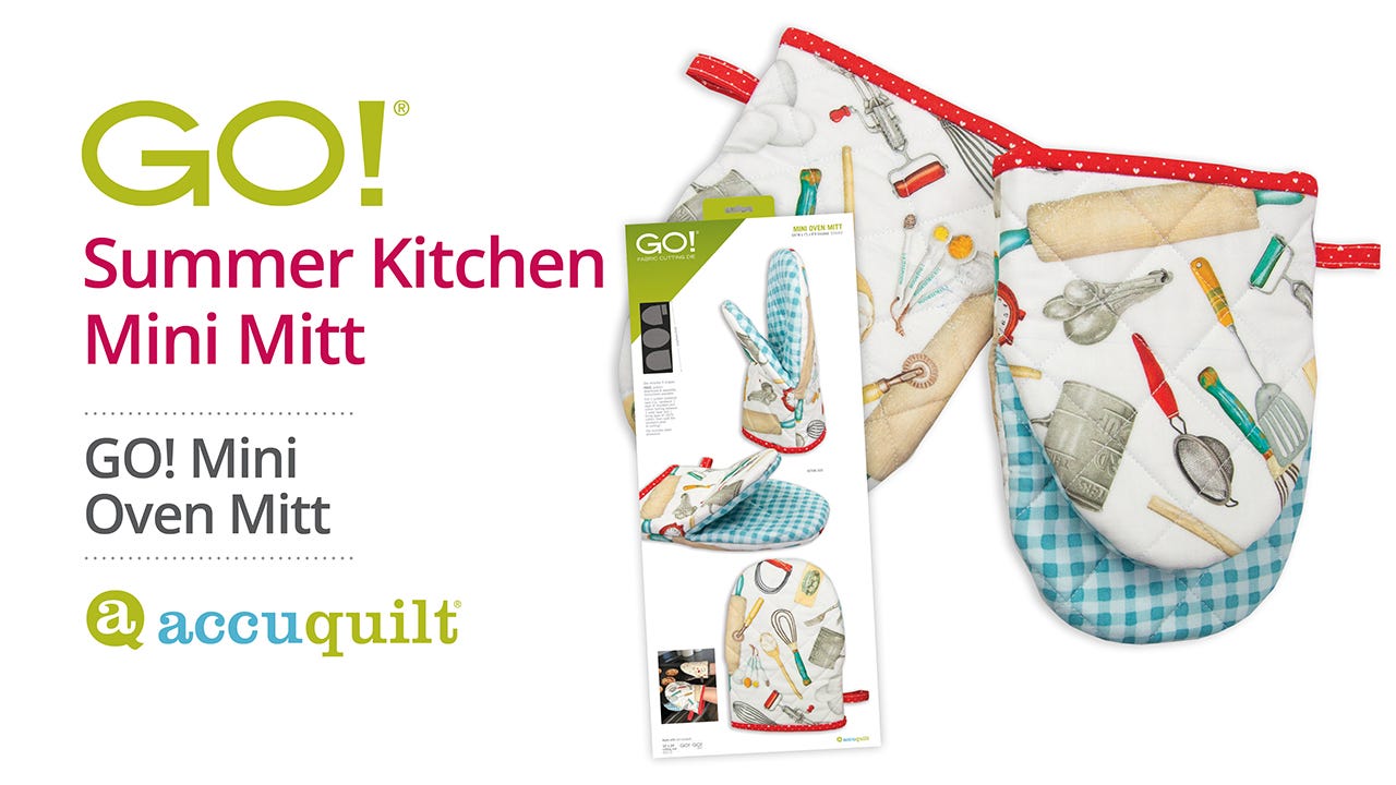 How to Make a Summer Kitchen Mini Mitt With This Free Pattern