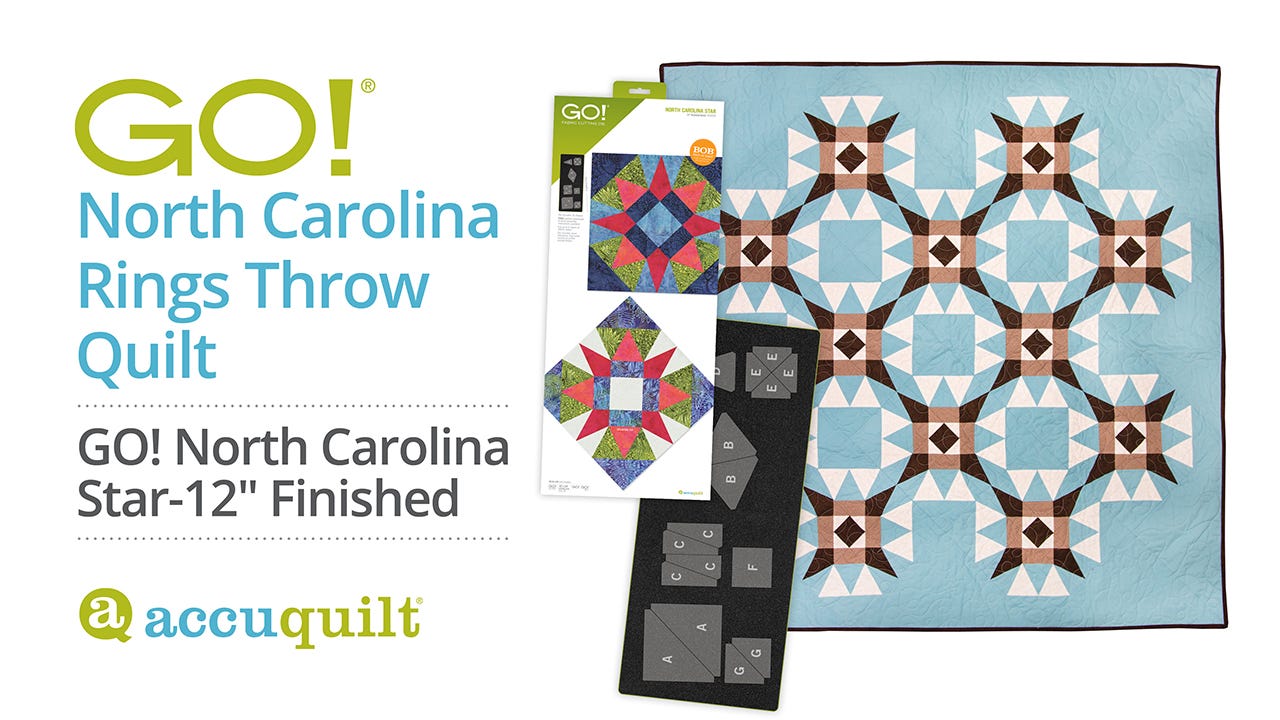 How to Make a North Carolina Star Throw Quilt with This Free Pattern