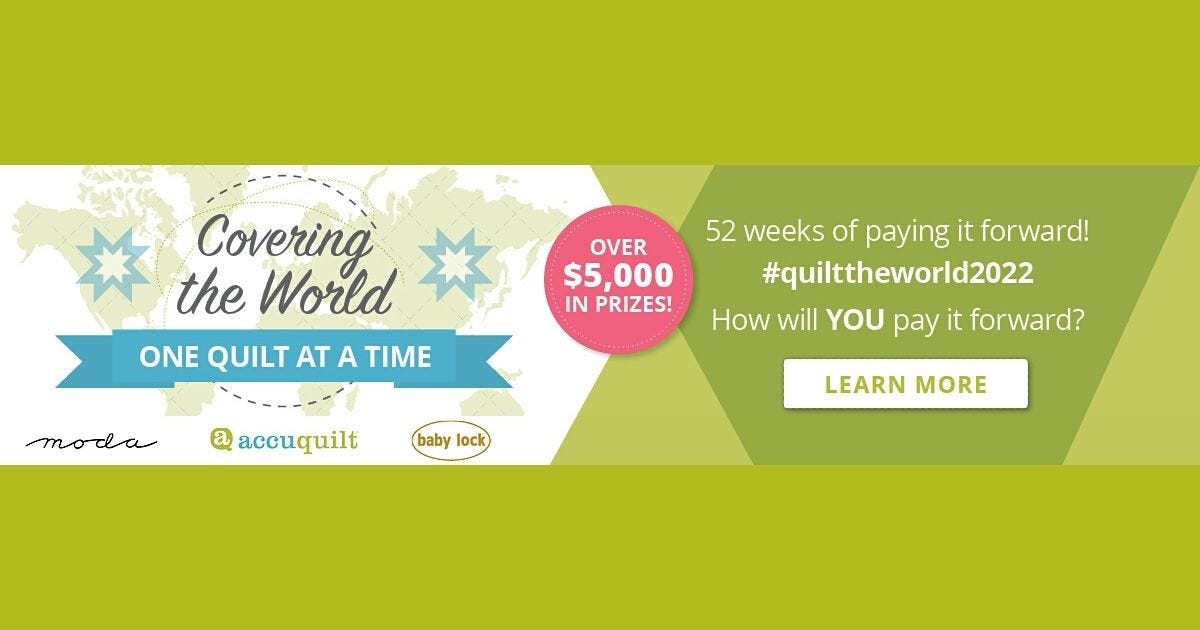 Pay it Forward: Quilt the World 2022