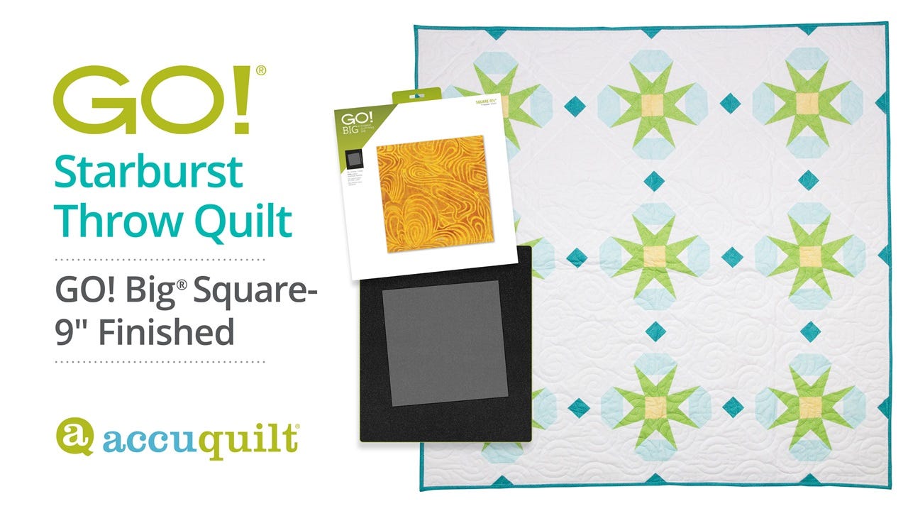 How to Make a Starburst Throw Quilt with This Free Pattern