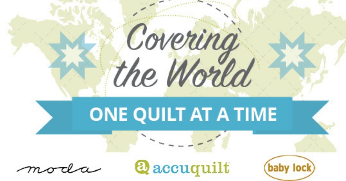 Covering the World in Quilts, Three Companies Unite to Encourage Charity